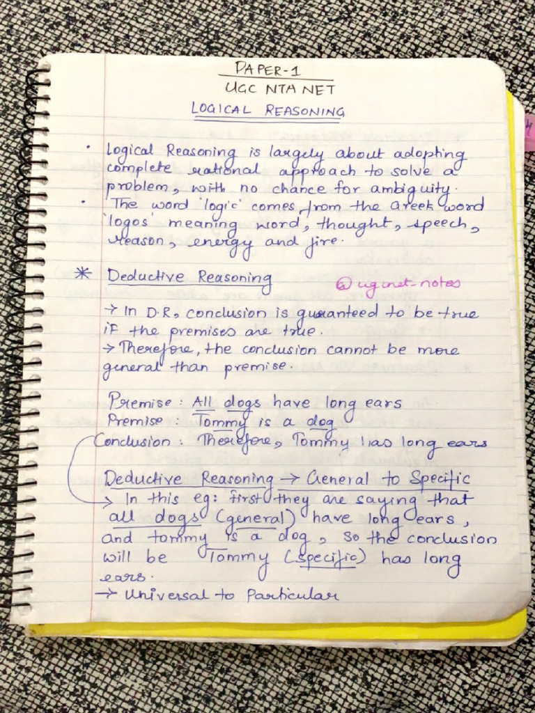 Logical Reasoning - Unit 6 | PDF