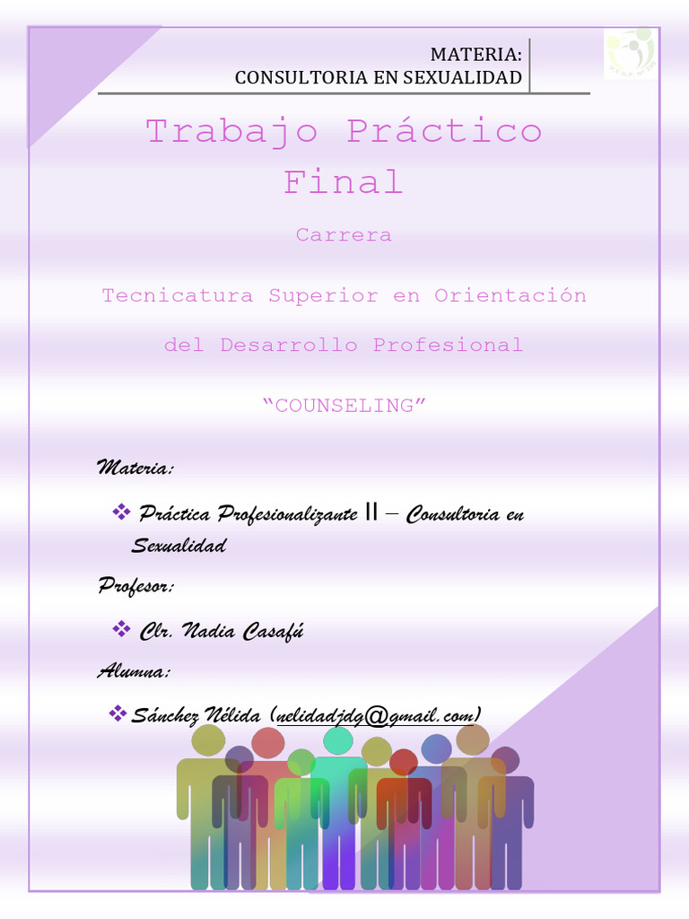 TRAB FINAL SEXUALIDAD Nelida | PDF | La sexualidad humana | Educación sexual