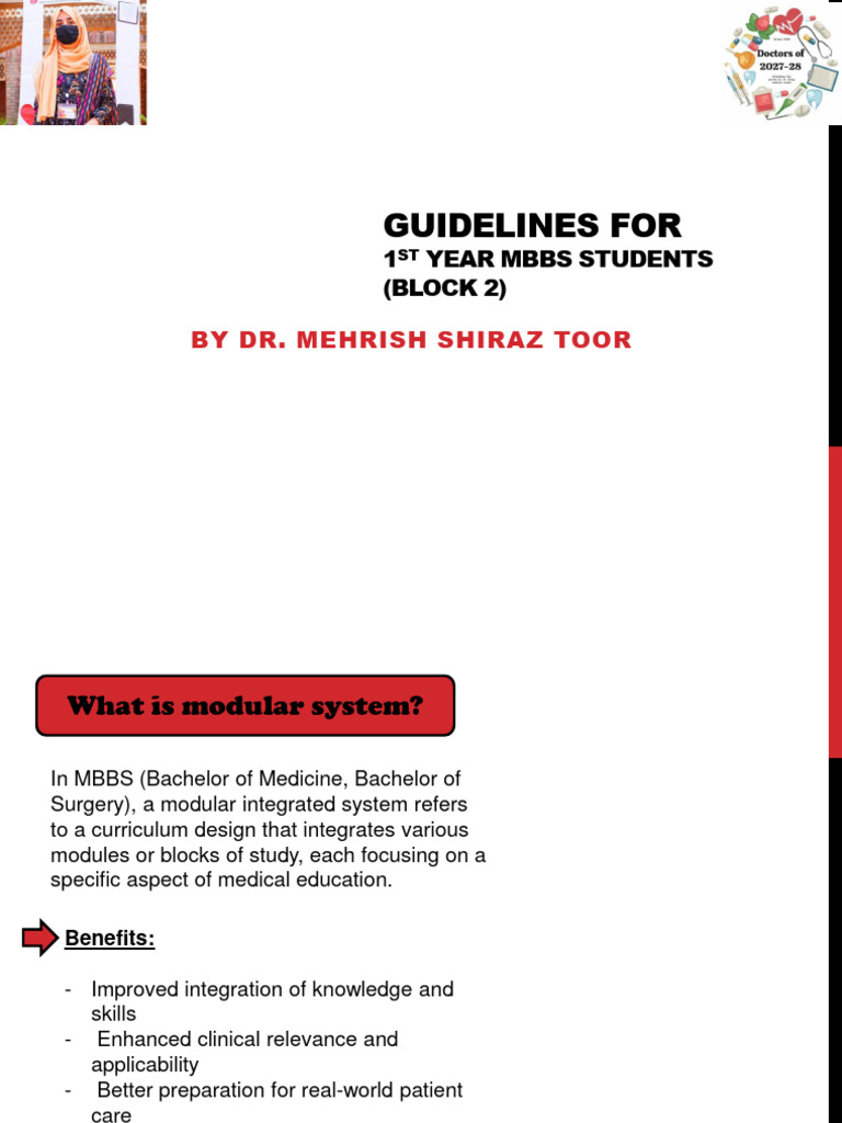 Guidelines For 1st Year Mbbs Students Pdf Muscle Contraction Bone