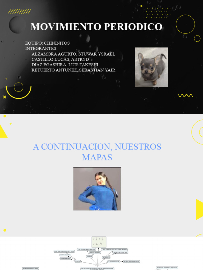 MOVIMIENTO PERIODICO Final | PDF | Oscilación | Frecuencia