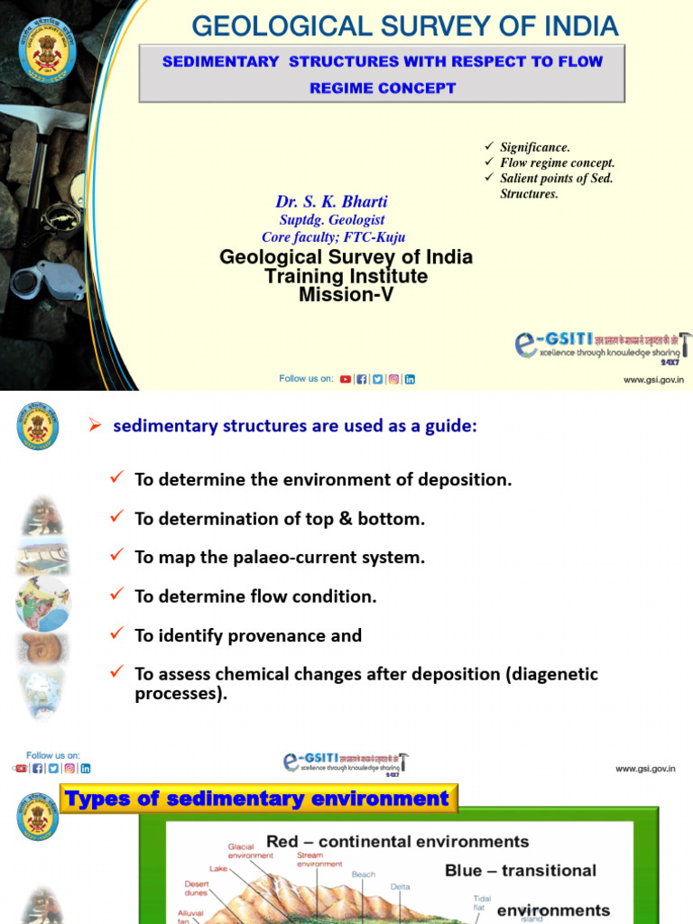 2 - Sedimentary Structure - SKB - 23112020 | PDF | Sedimentary Rock | Deposition (Geology)
