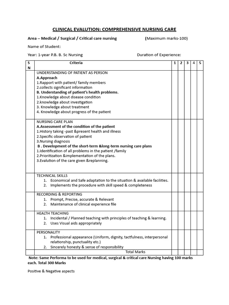 Clinical Evalution | PDF | Nursing | Childbirth
