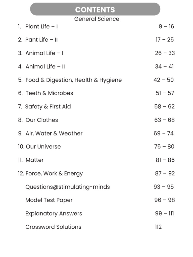 General Science 1 | PDF | Trees | Plants