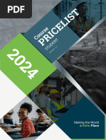 Emcare 2024 - Full Course Price List | PDF | First Aid | Safety