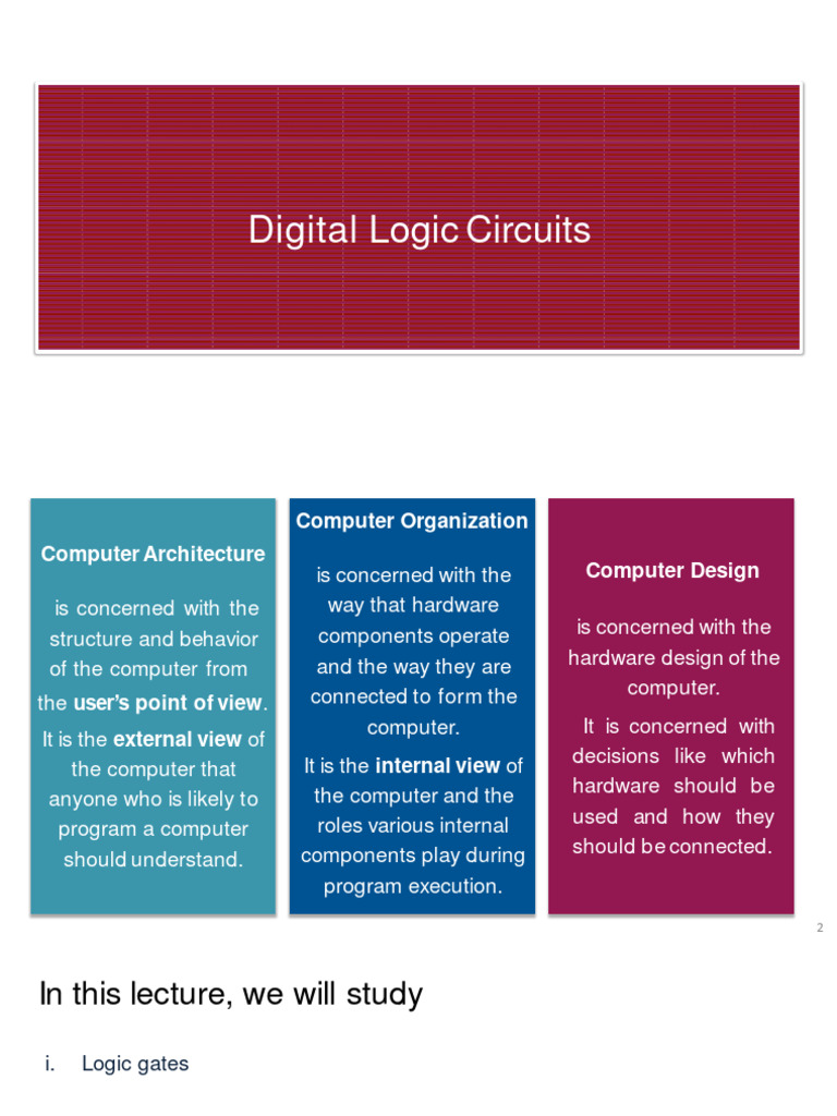 Digital Logic Circuits | PDF | Theoretical Computer Science | Mathematical Logic