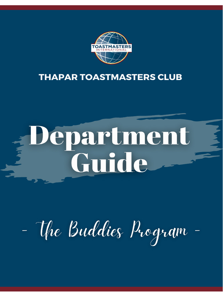Department Guide | PDF | Mentorship | Business