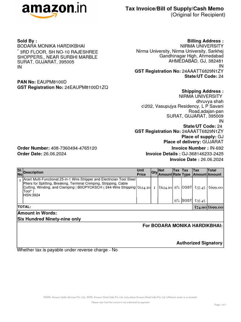 invoice | PDF | Invoice | Taxation