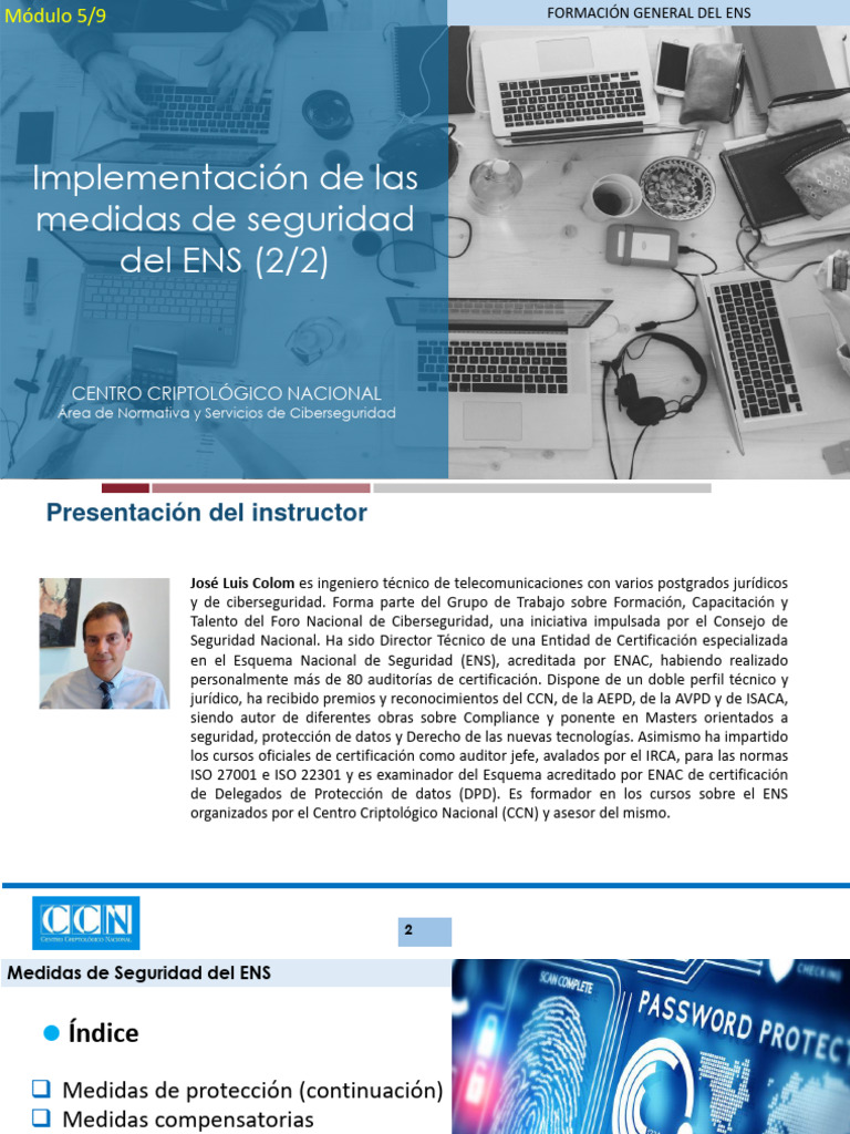 MODULO-05 - Implementación Medidas Seguridad - 2de2 - (CCN) | PDF | Informática