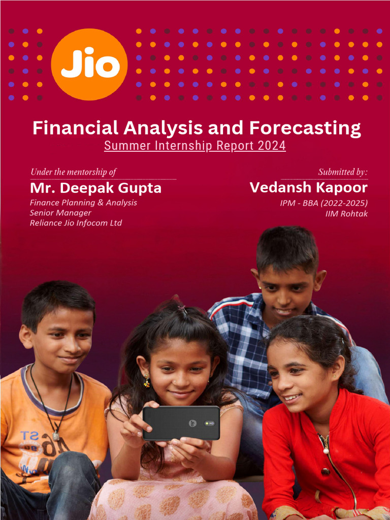 Final Report - Vedansh Kapoor | PDF | 4 G | Lte (Telecommunication)