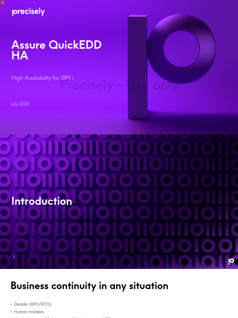 QEDD HA Concepts | PDF | Replication (Computing) | Databases