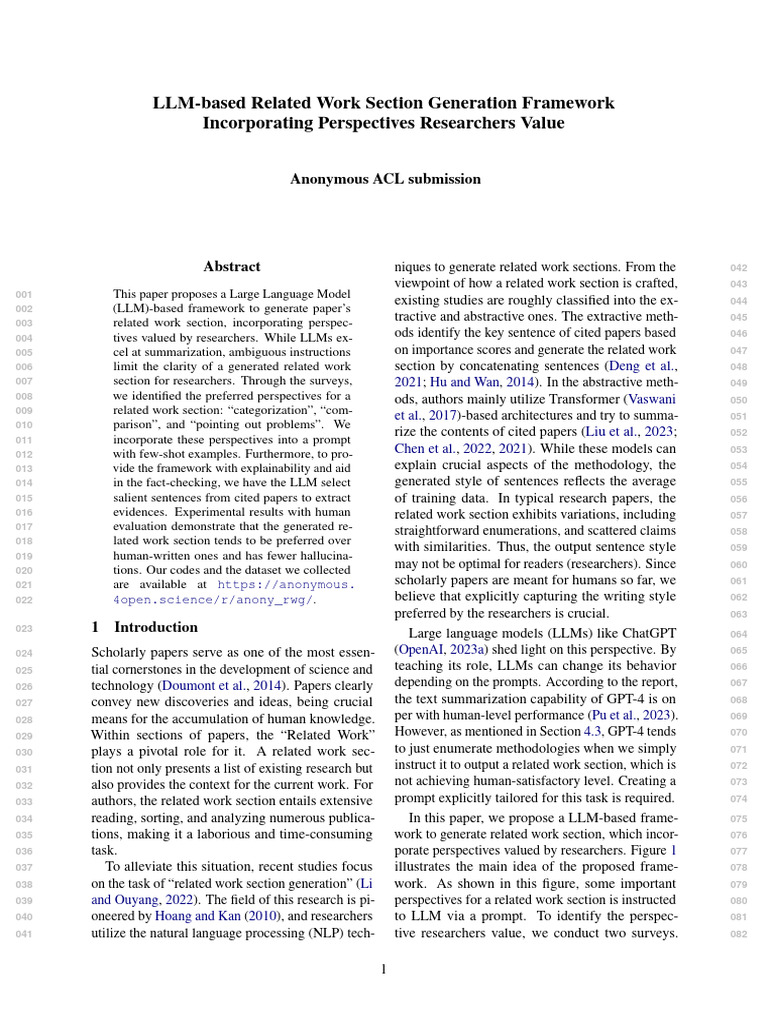 1786 LLM Based Related Work Section | PDF | Meta Analysis | Cognitive ...