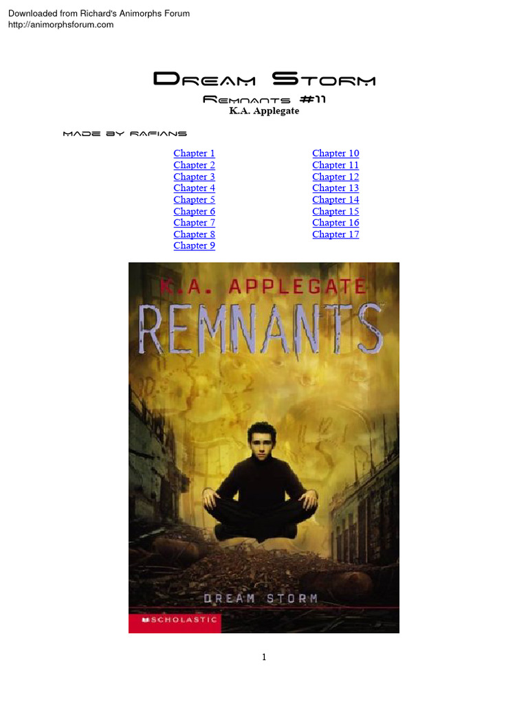 11 Dream Storm | PDF | Young Adult