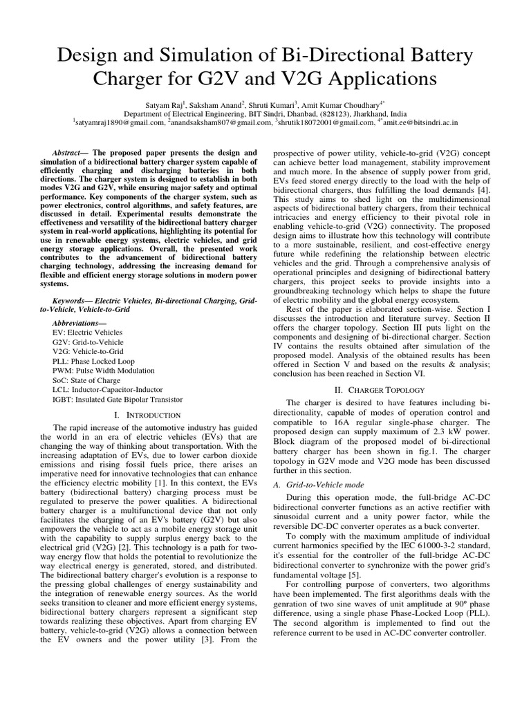 DESIGN AND SIMULATION OF BId-1 | PDF | Rectifier | Power Inverter