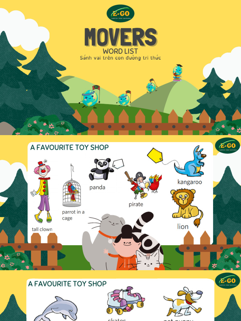 Movers - Word List | PDF | Foreign Language Studies | Art