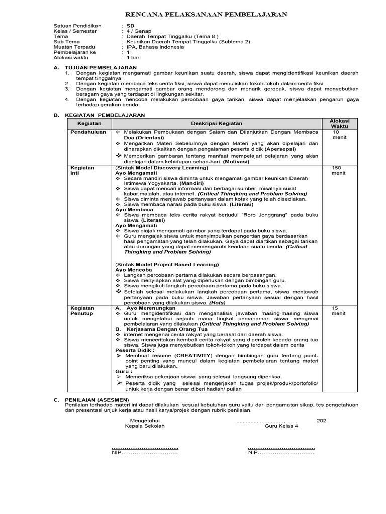 4.8.2.1 Kelas 4 T8 ST2 PB1 | PDF | Karier & Perkembangan