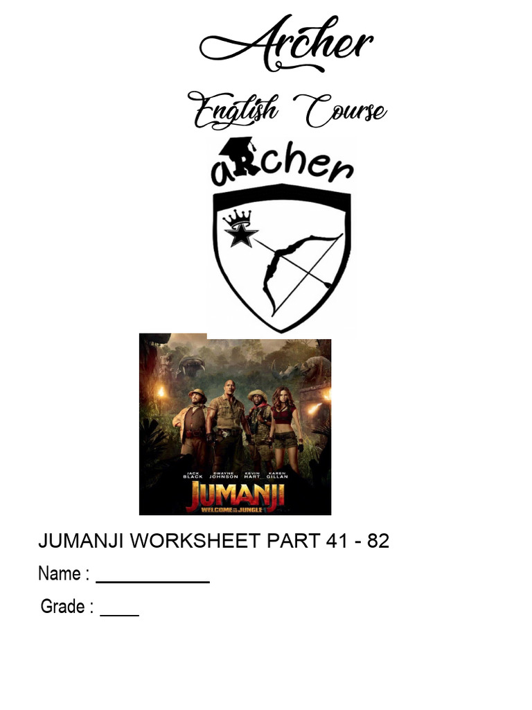 Worksheet Jumanji: Bagian 41-48 | PDF | Seni & Disiplin Bahasa | Griya ...
