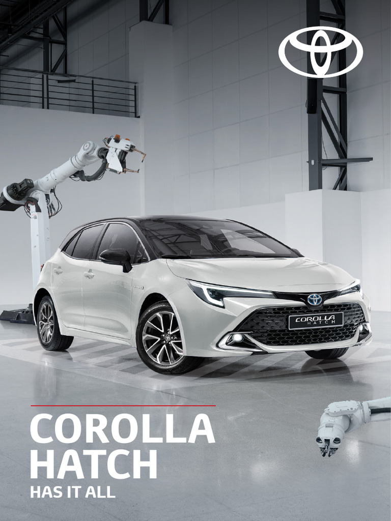 41791MMS Corolla Hatch 2023 Leaflet Web | PDF | Toyota | Motor Vehicle