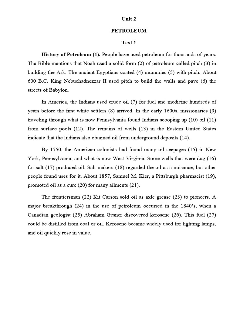 History of Petroleum | PDF