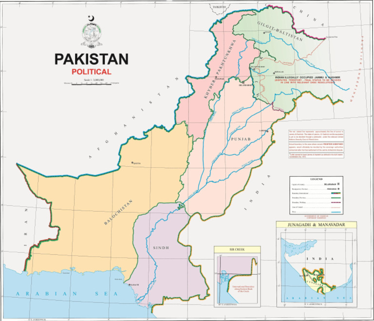 Pakistan Map | PDF