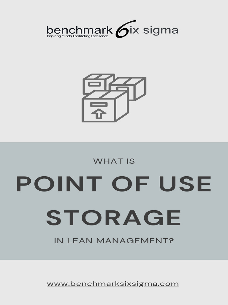 Point of Use Inventory | PDF