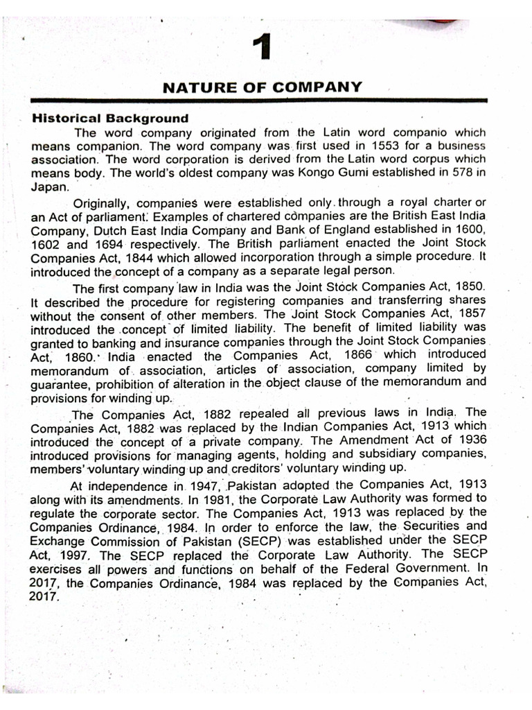 Corporate Law For Assignment | PDF