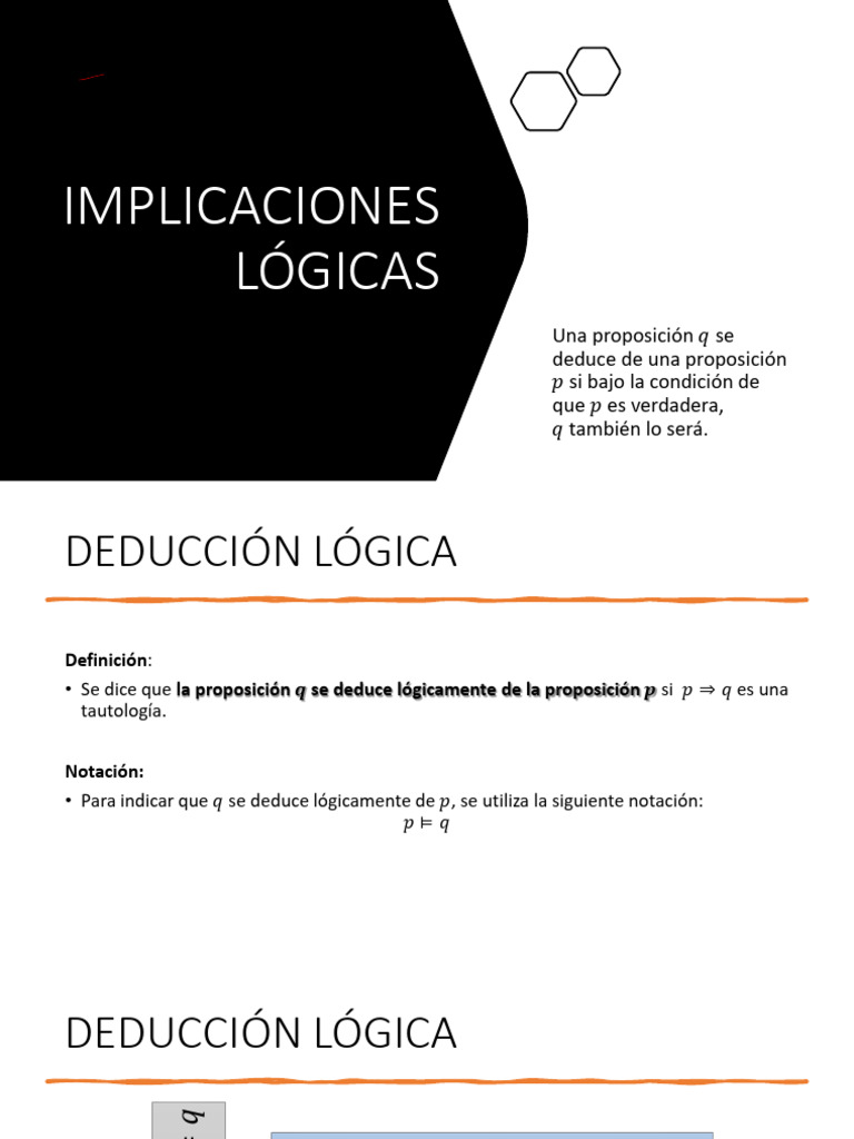 Deducción Lógica y Reglas | PDF | Razonamiento deductivo | Proposición