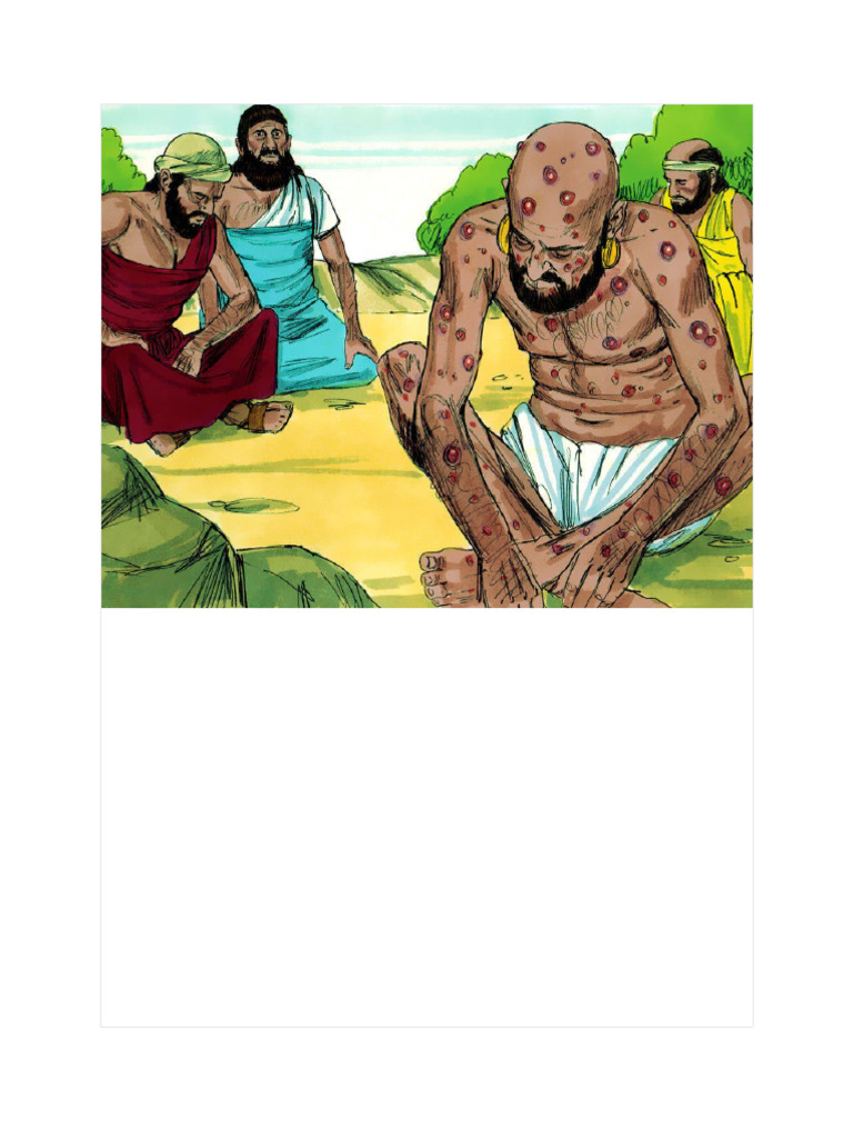 Job's Trials and Divine Restoration | PDF | Satan | Book Of Job