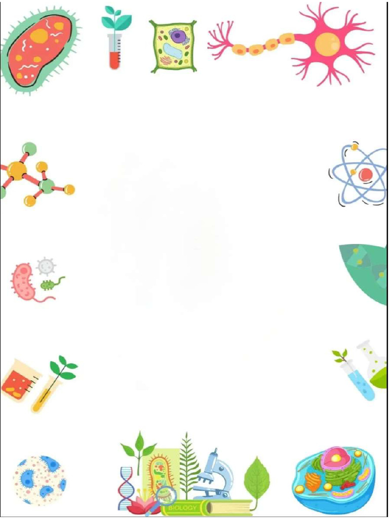 Biology PROJECT COVER PAGE | PDF
