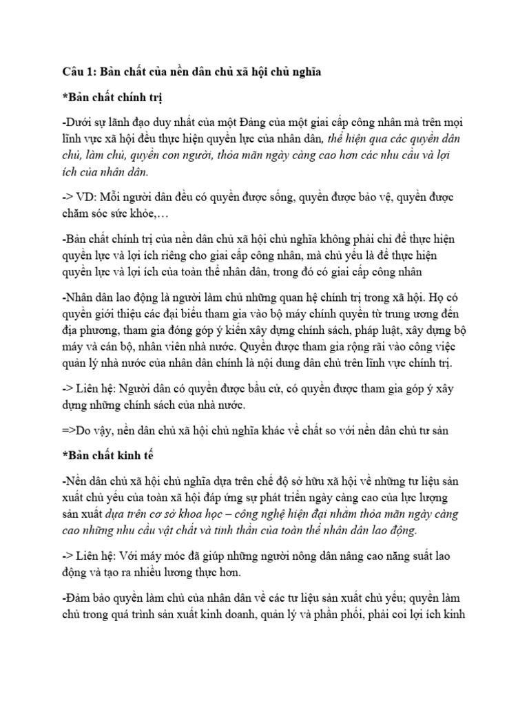 GHP CH Nghĩa 1 | PDF