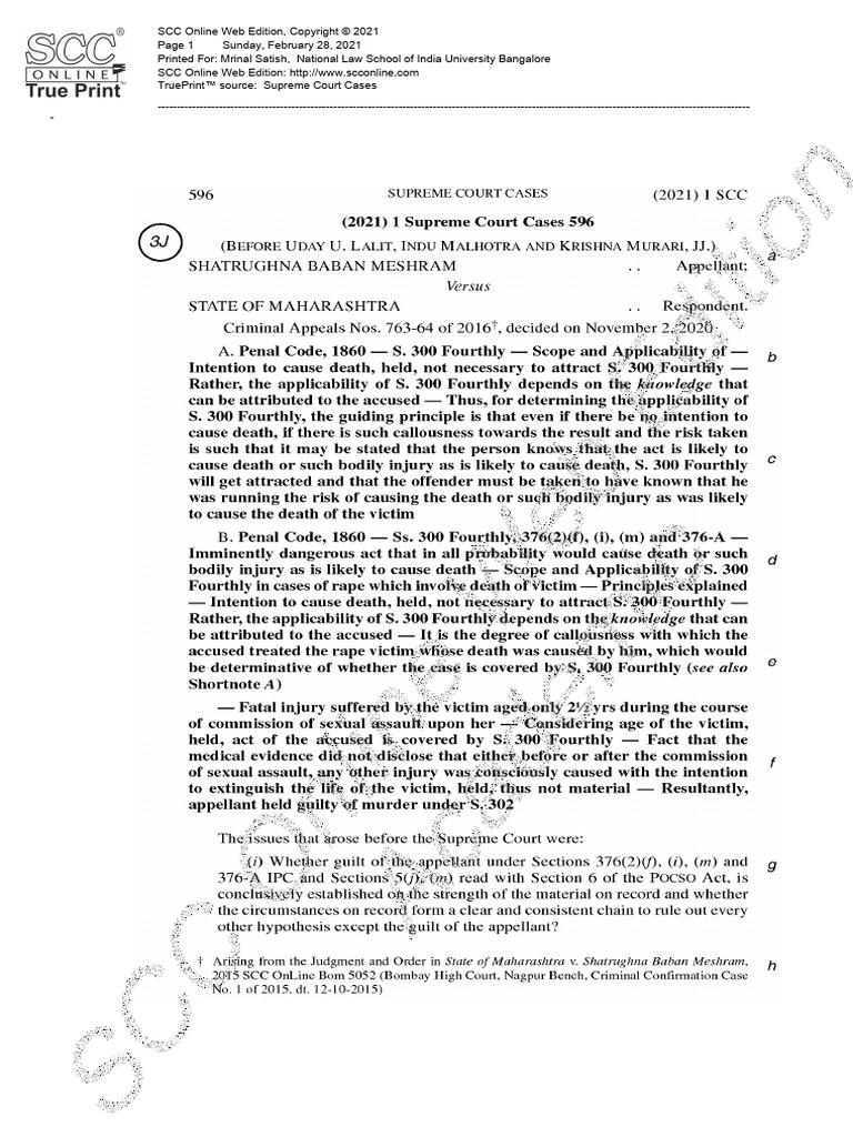 Shatrughna Meshram | PDF | Copyright | Human Rights