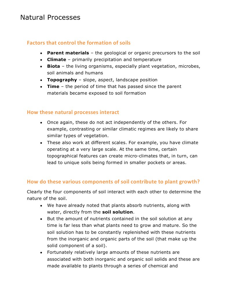 Natural Processes | PDF
