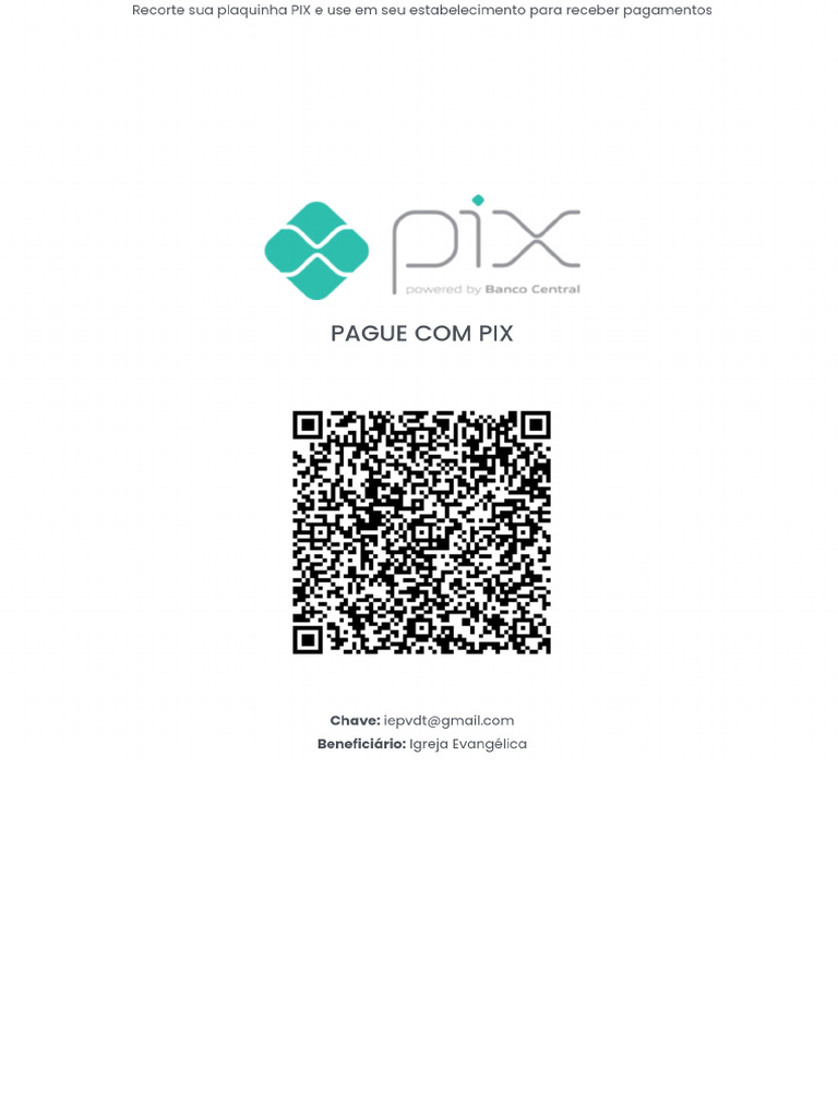 Placa Pix | PDF