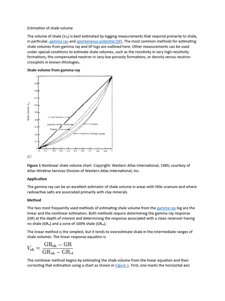 standard log interpretation | PDF | Porosity | Electrical Resistivity ...