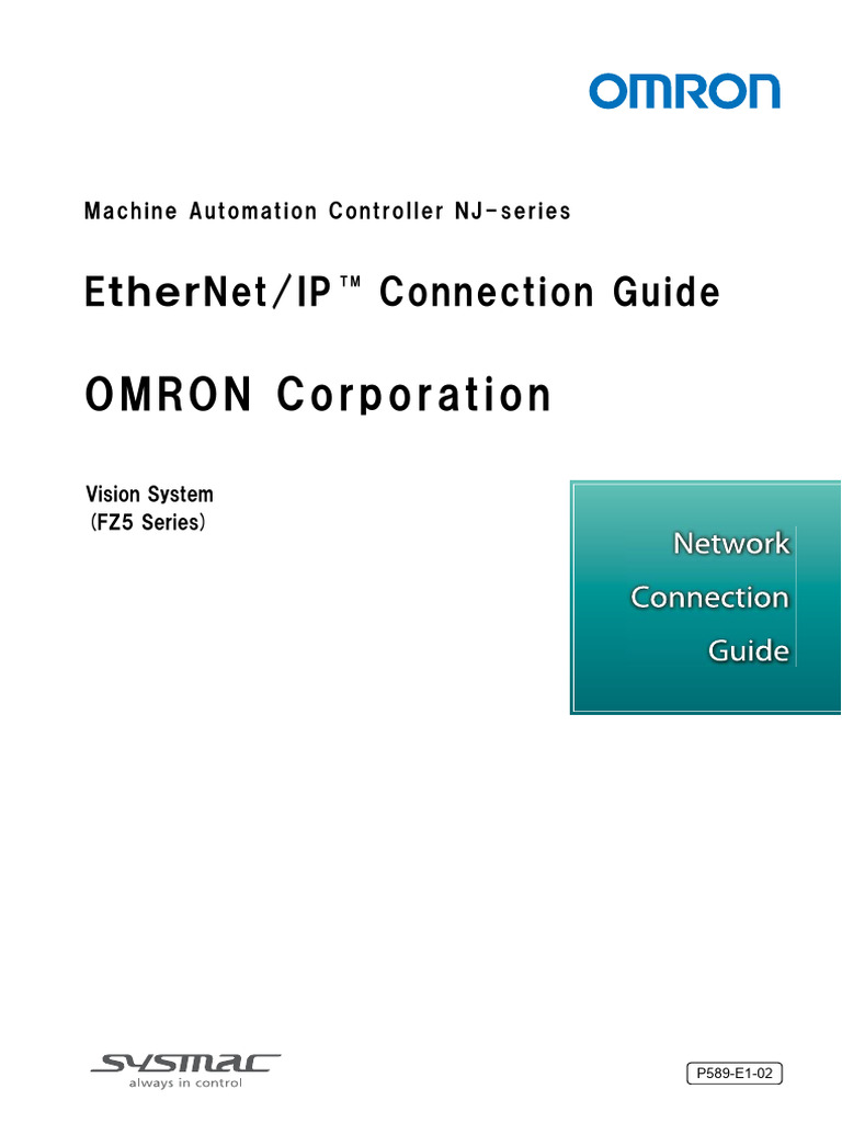 EthernetIP Connection Guide Sysmac | PDF | Computer Network | Usb