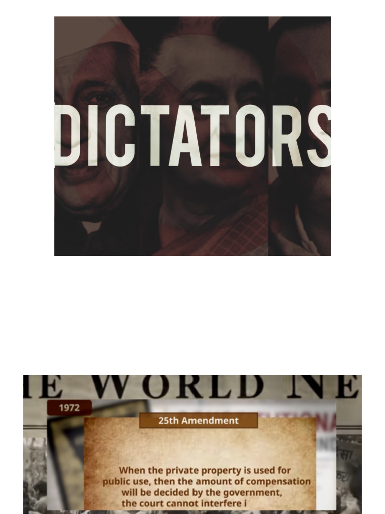 Dictators | PDF