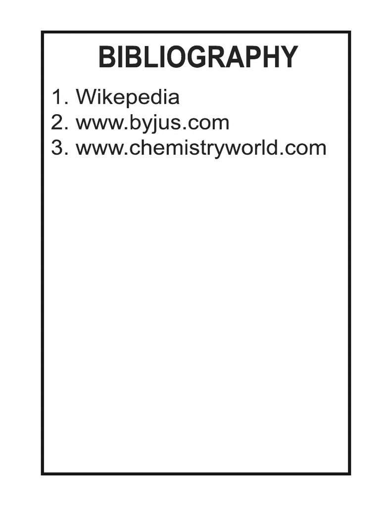 School Project Bibliography (Accounts) #1 | PDF