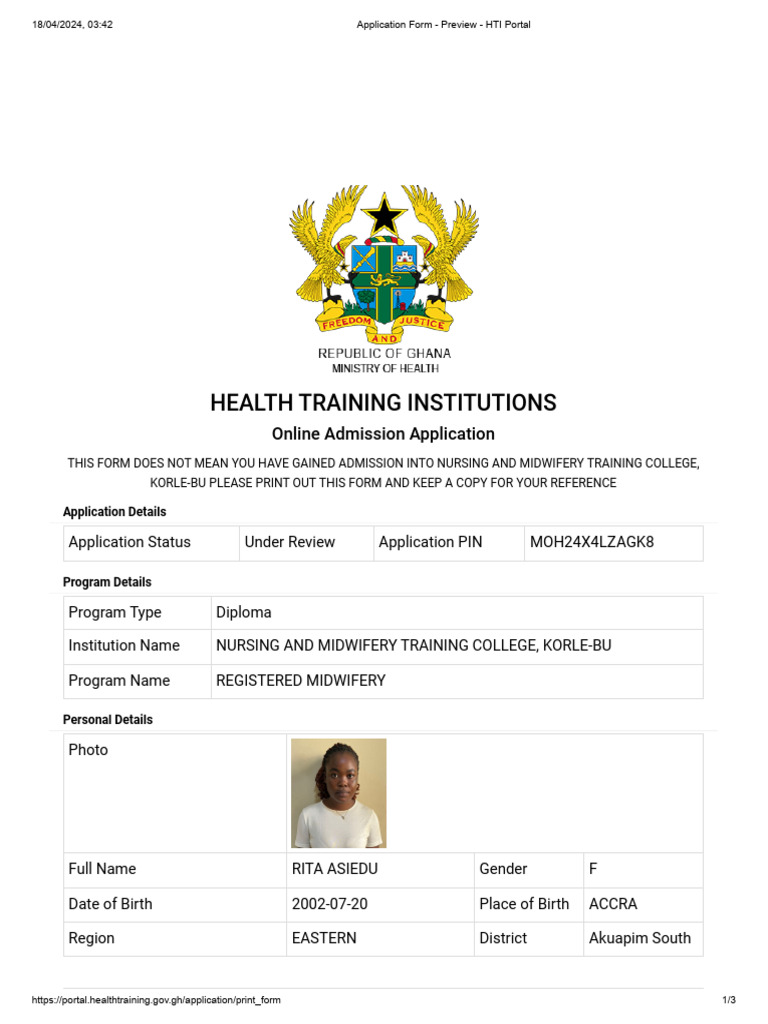 Rita Asiedu RM Korlebu | PDF