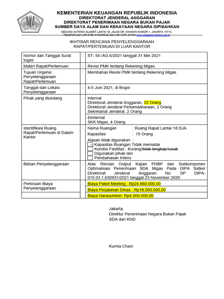 Contoh Ikhtisar Konser | PDF