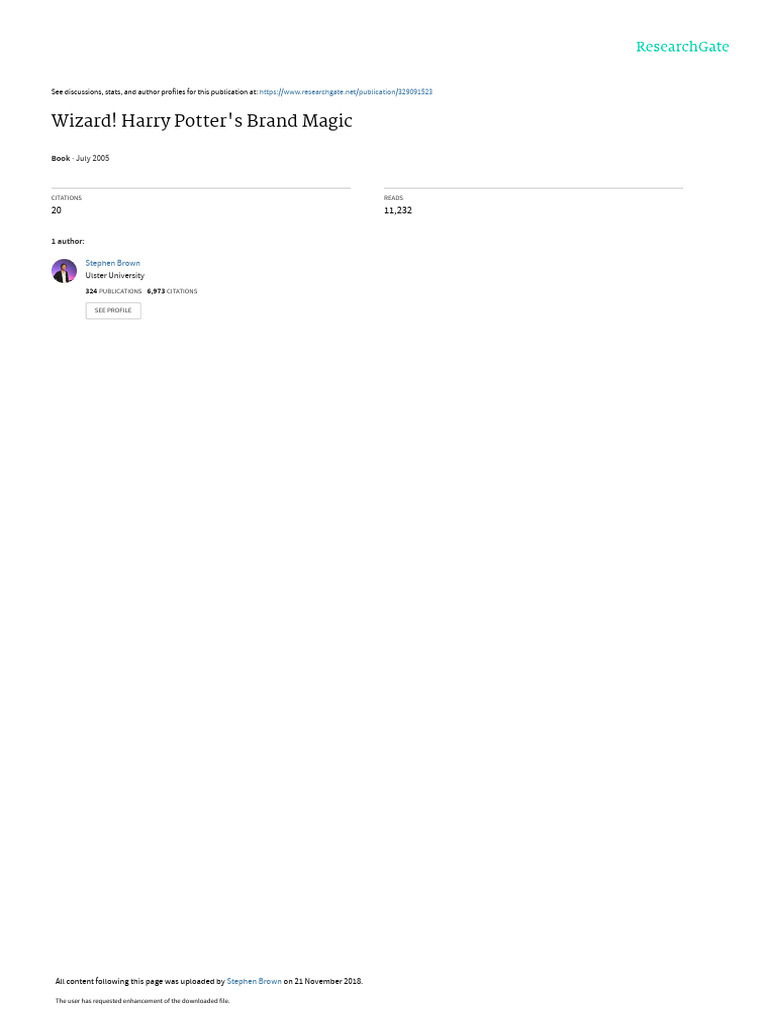 Wizard | PDF | Harry Potter | J. K. Rowling