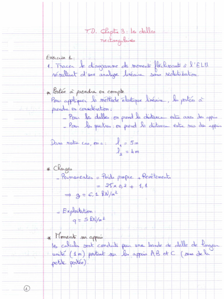 Correction Exercice 1 - Chap3 | PDF