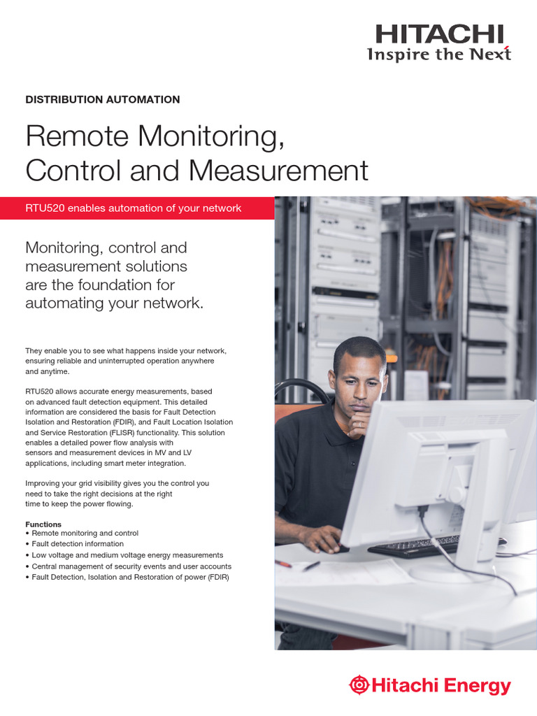 Remote Monitoring - 4CAE000386-A4 | PDF | Electrical Substation ...