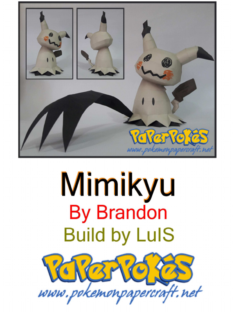 Mimikyu Letter Lineless Shiny | PDF