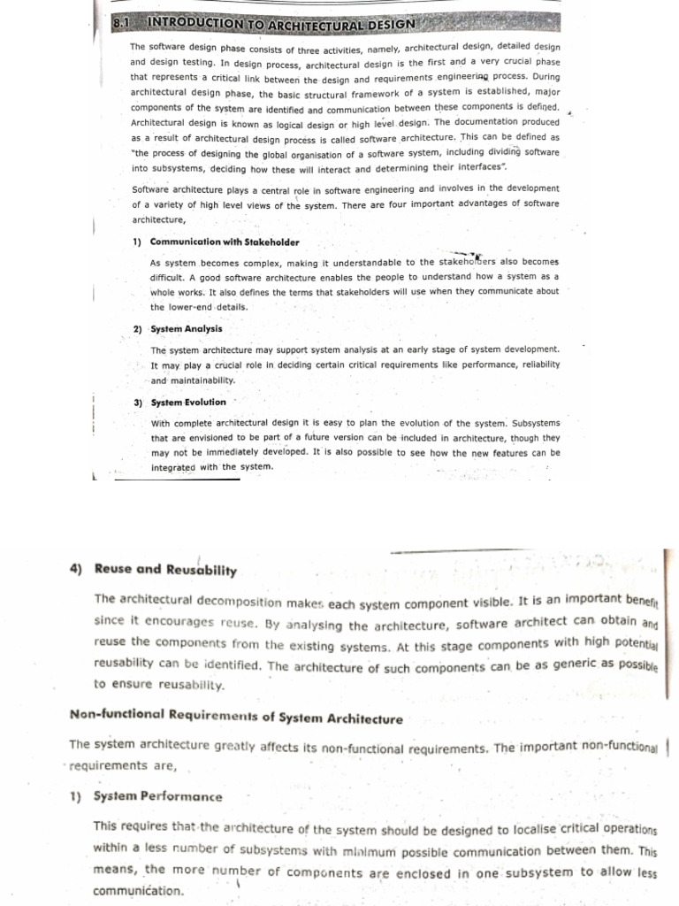Unit-3 Architectural Design | PDF