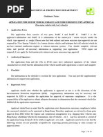Form - 22 A: - 1 (To Be Issued by The Manufacturer) | PDF
