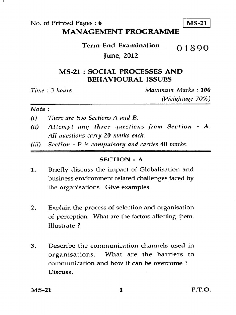 MS-21 (20) | PDF | Cognition | Behavioural Sciences