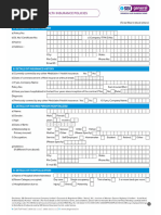 Chola Ms Health Claim Form | PDF | Cheque | Hospital