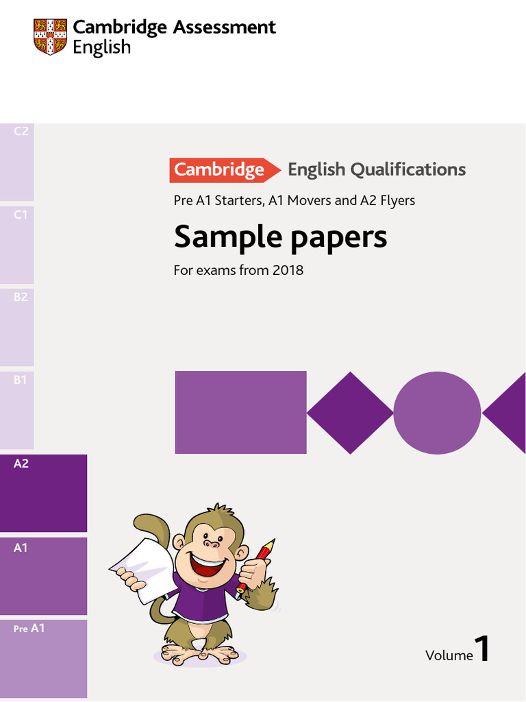 Cambridge Young Learners Sample Papers | PDF