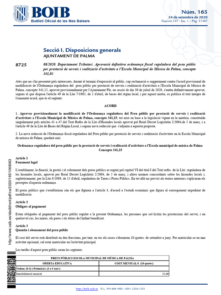 2019 2 Ordenança Emmp | PDF