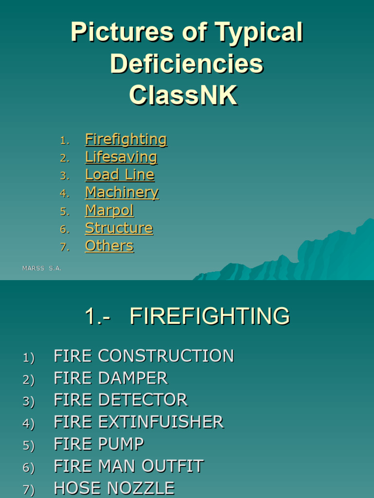 Pictures of Typical Deficiencies | PDF