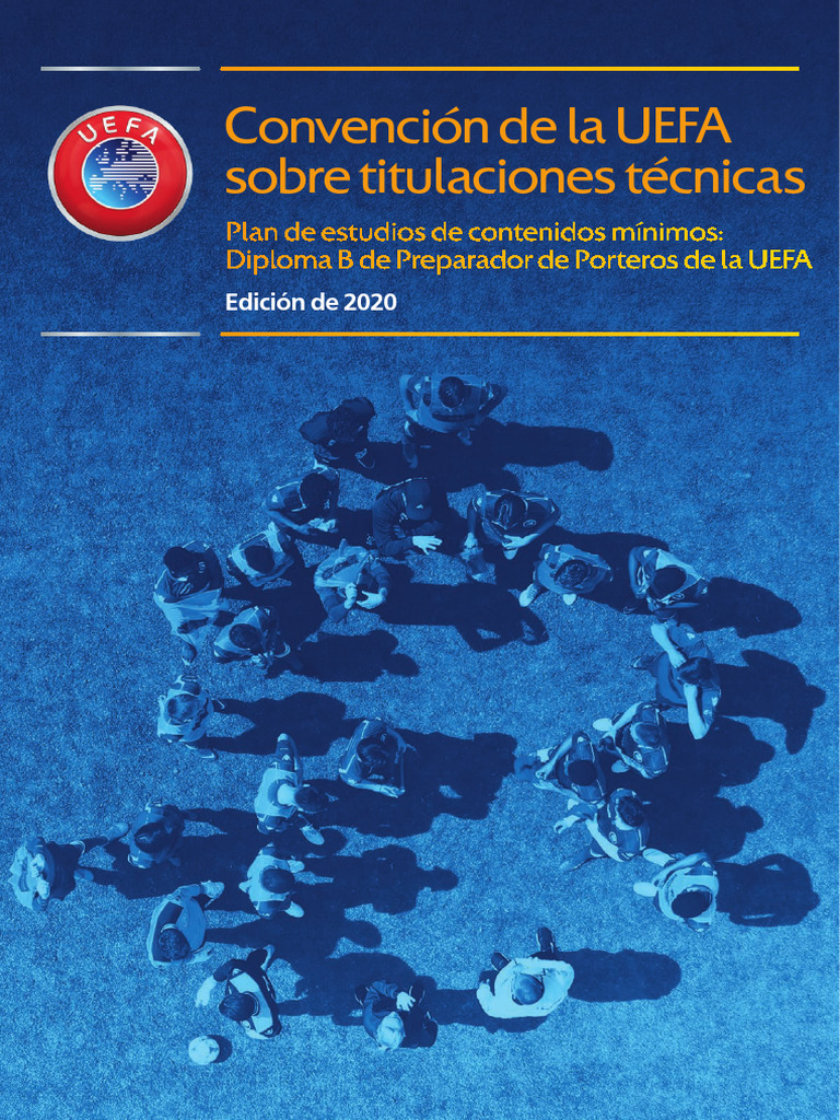 Uefa Goalkeeper B Diploma 2020 Es | PDF | Plan de estudios | Aprendizaje